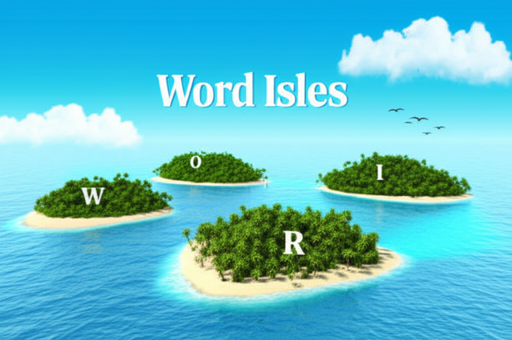 Word Isles | Hourly Word Puzzle Game